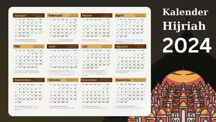 Memasuki Bulan Syawal, Berikut Kalender Bulan Syawal 1445 Hijriah ...