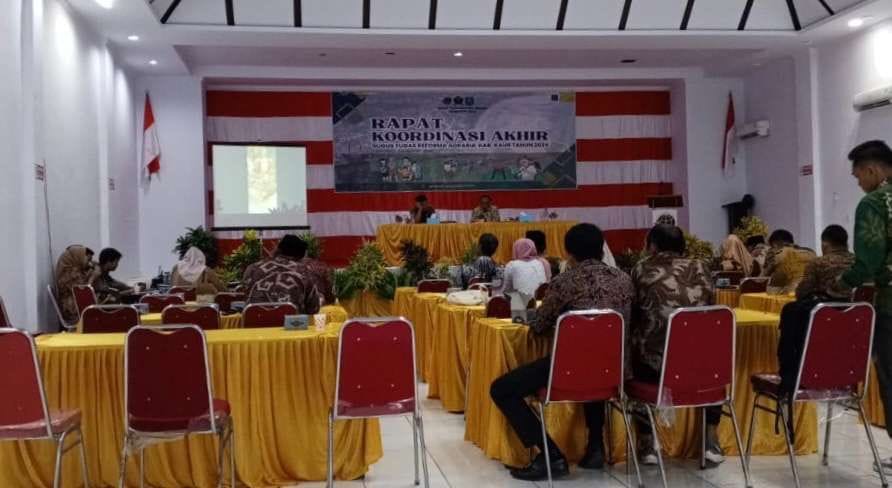 Pemkab kaur gelar rakor Akhir Bersama TIM GTRA 2024 | SiberZone Indonesia